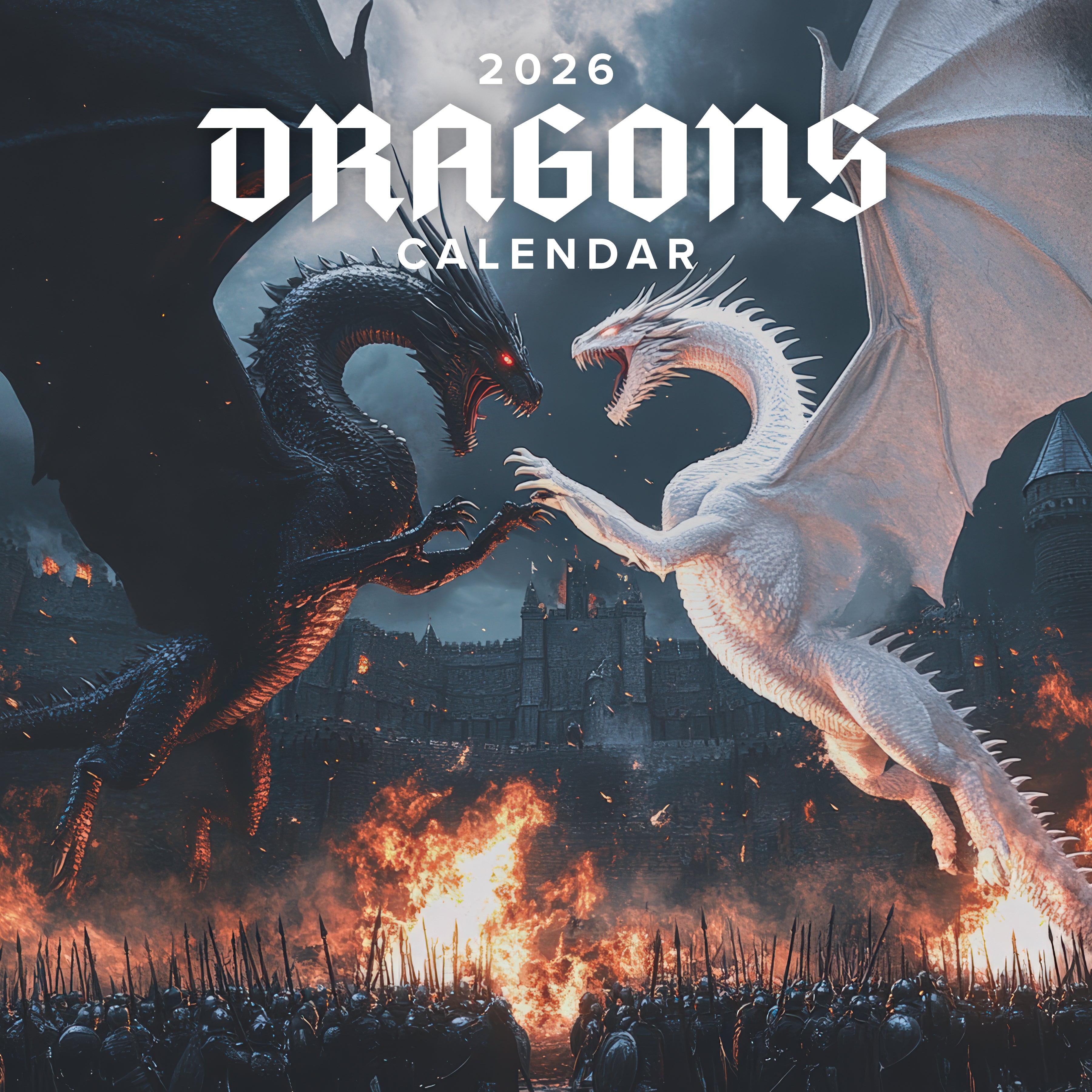 2026 Dragons Calendar – Off The Grid Calendars
