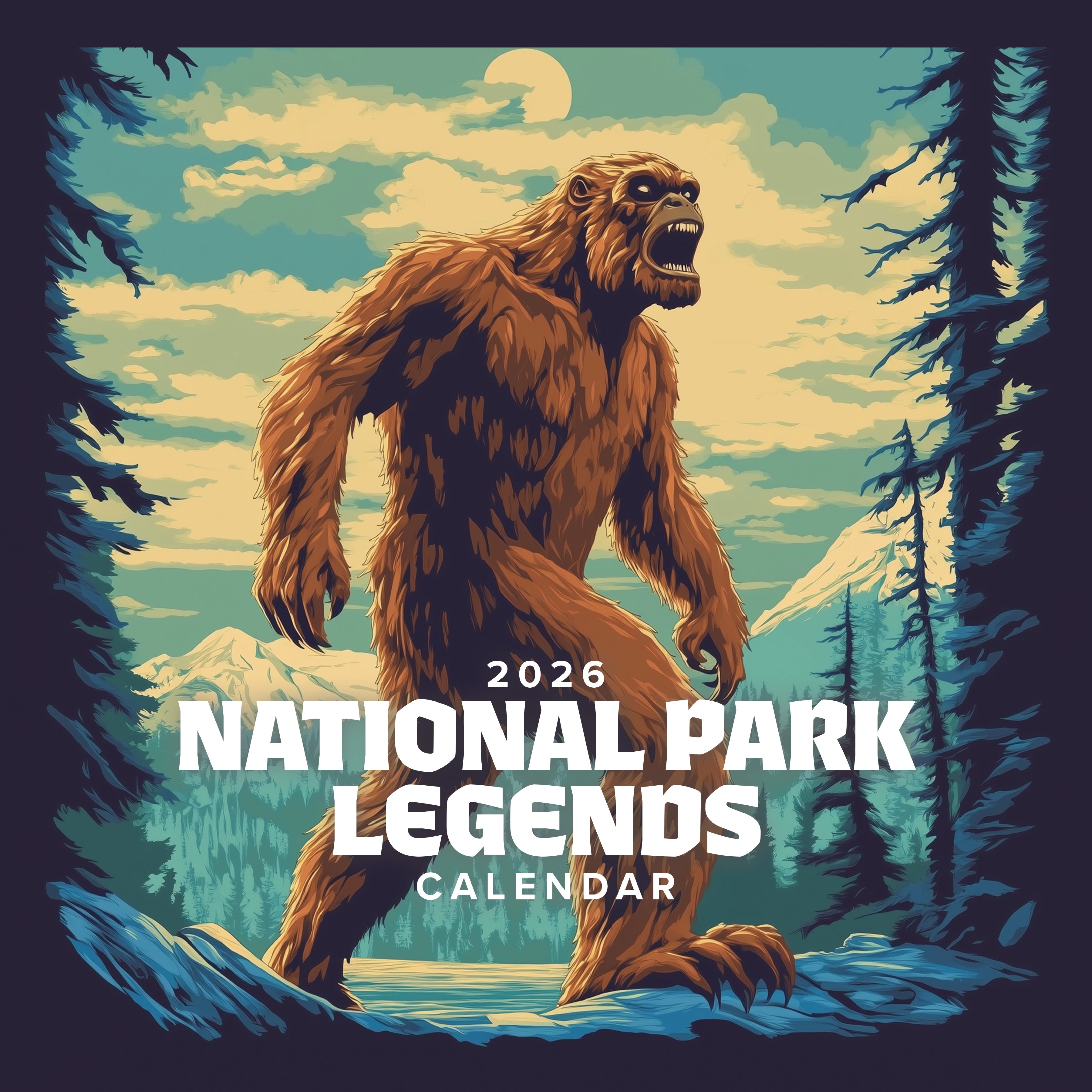 2026 National Parks Legends Calendar – Off The Grid Calendars